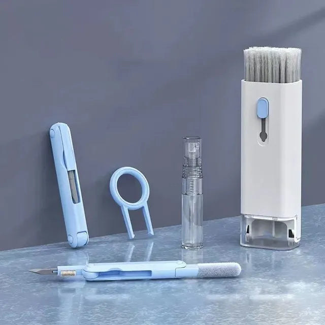 InnoClean Kit - Conjunto 7 em 1 Para Limpeza de PCs, Telemóveis e Auri